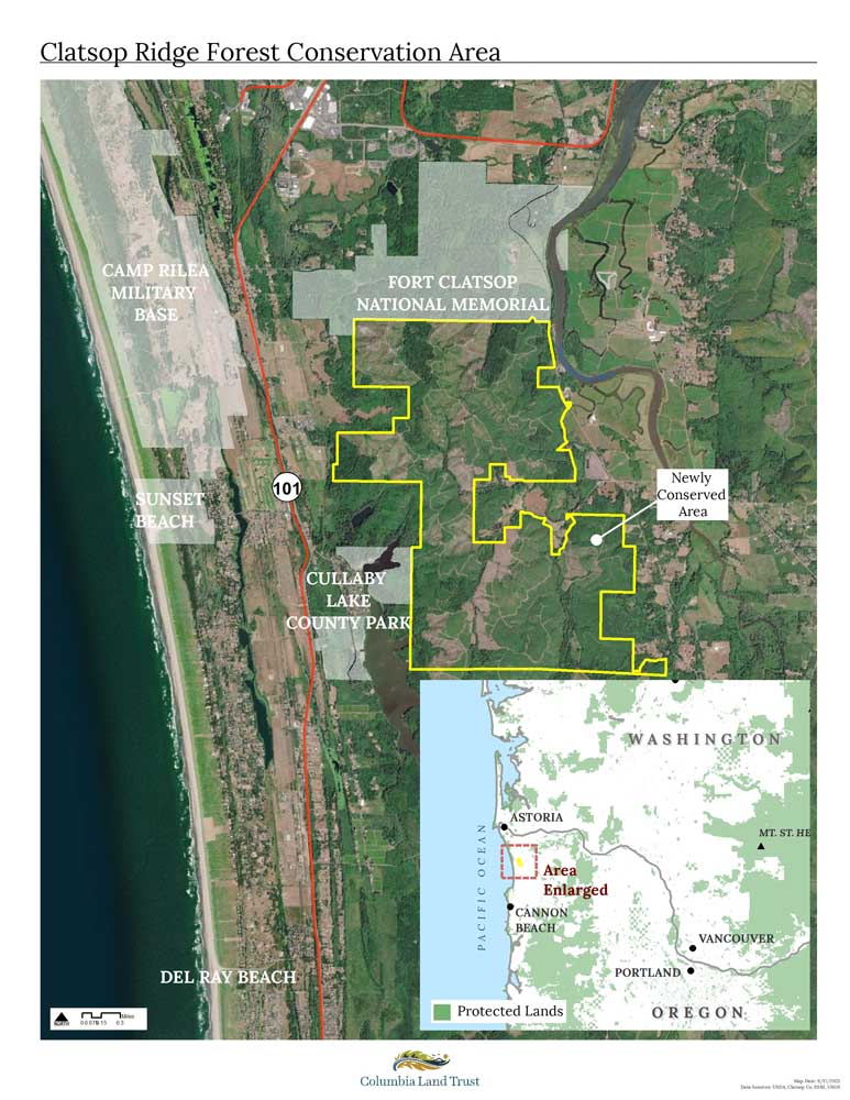 Timber company enters conservation agreement with land trust | The Astorian