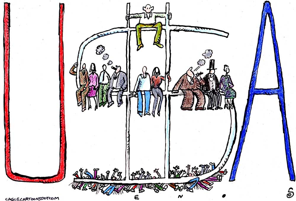 Editorial Cartoon: Income inequality | The Astorian