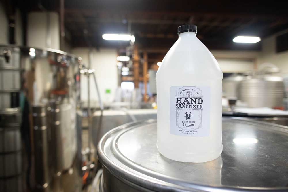 Local distillers turn spirits into hand sanitizer to help with virus ...